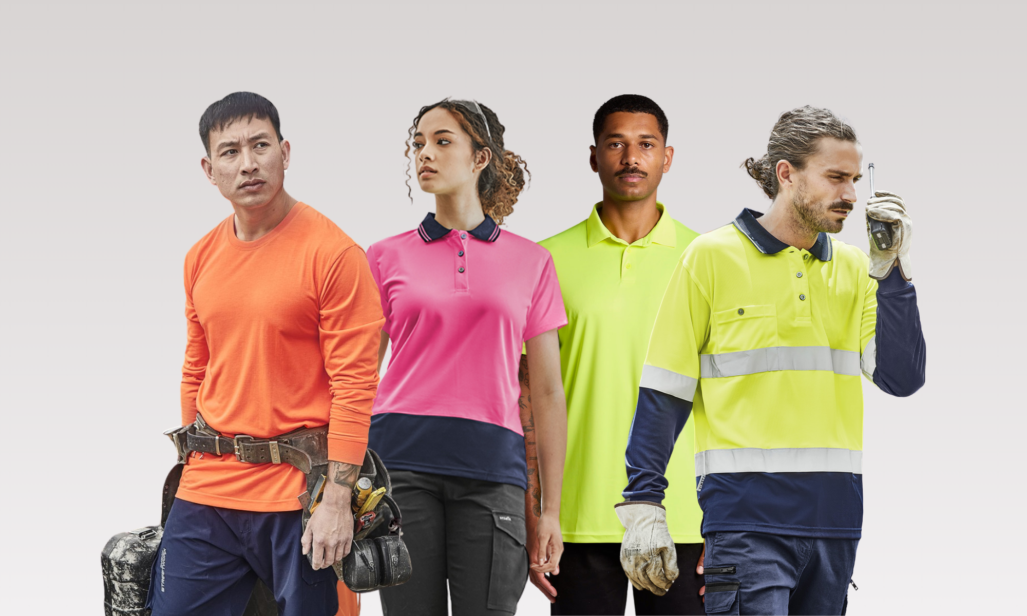 Hi Vis Polos – Arrow Uniforms NZ