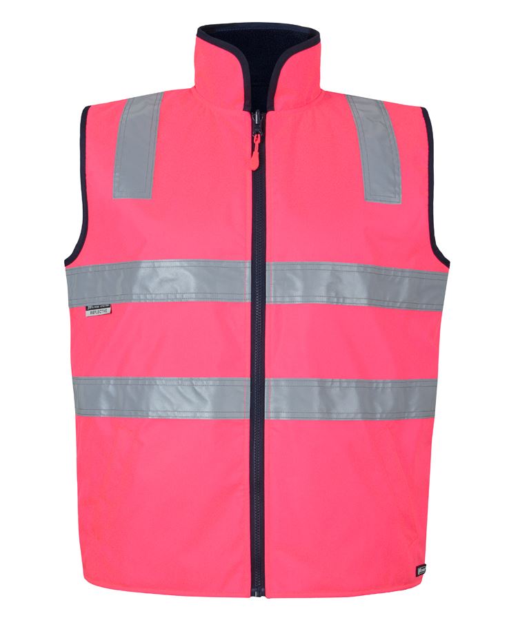 Hi Vis (D+N) Reversible Vest – Arrow Uniforms NZ