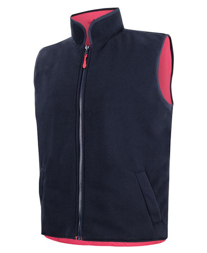 Hi Vis (D+N) Reversible Vest – Arrow Uniforms NZ